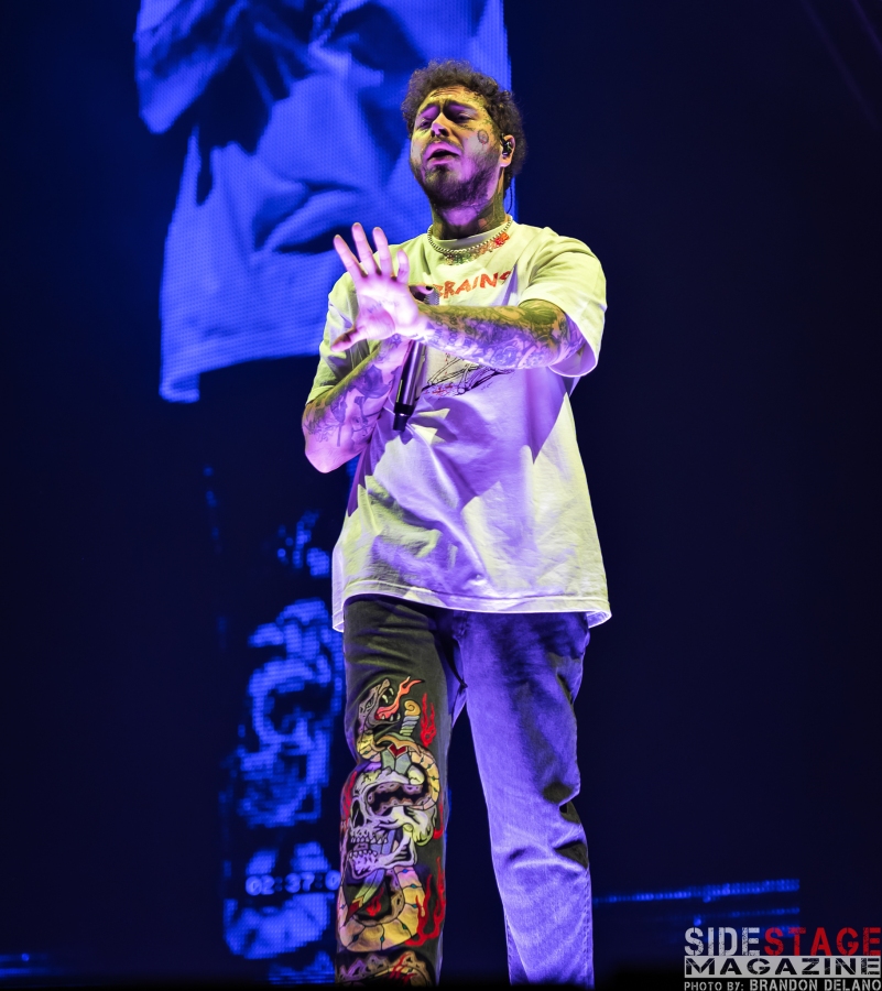Post Malone At Capital One Arena 2-27-2020 Photo Gallery - Side Stage ...